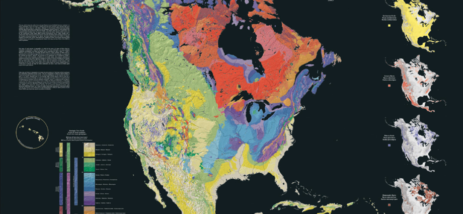 The North America Tapestry of Time and Terrain - Fossils of Parks Township